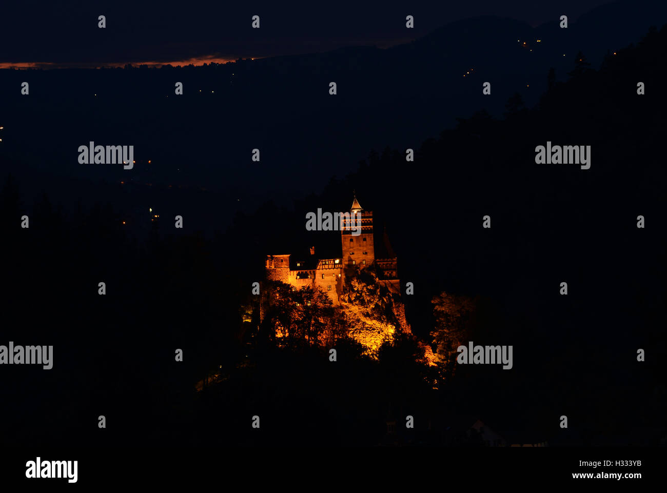 Bran castle transylvania romania hi-res stock photography and images ...