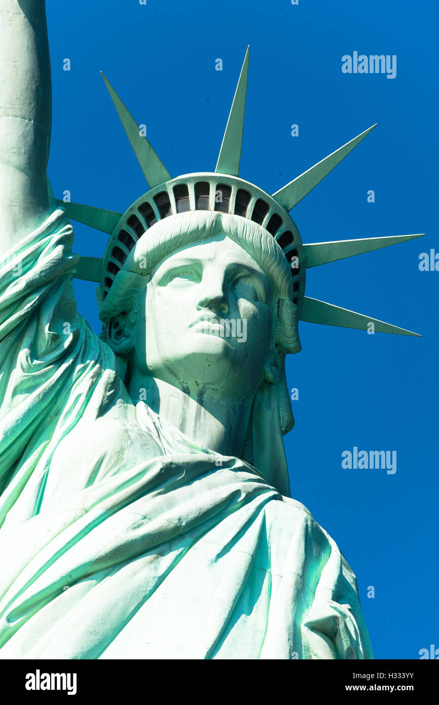 The Statue of Liberty is a colossal copper statue, designed by Auguste ...