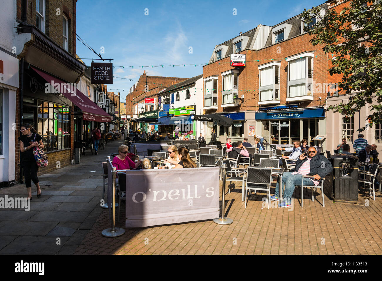 Kingston-Upon-Thames in Surrey, England, UK Stock Photo - Alamy