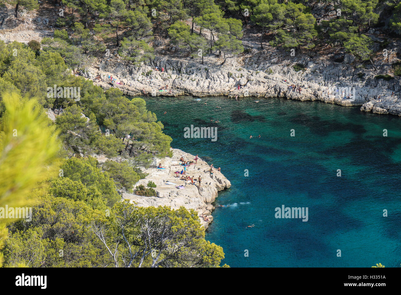 Cassis :Les Calanques Stock Photo - Alamy