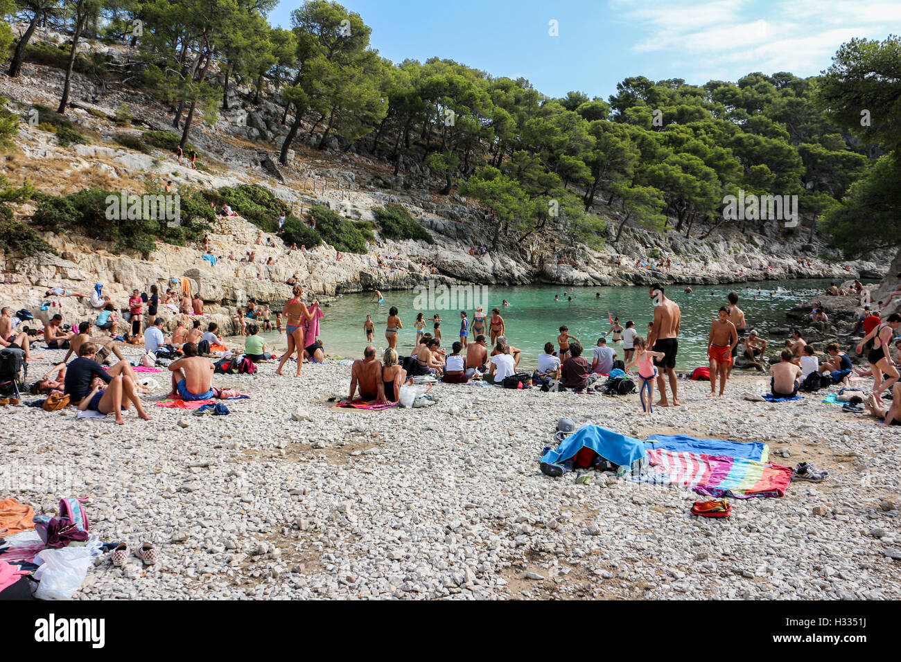 Cassis :Les Calanques Stock Photo - Alamy