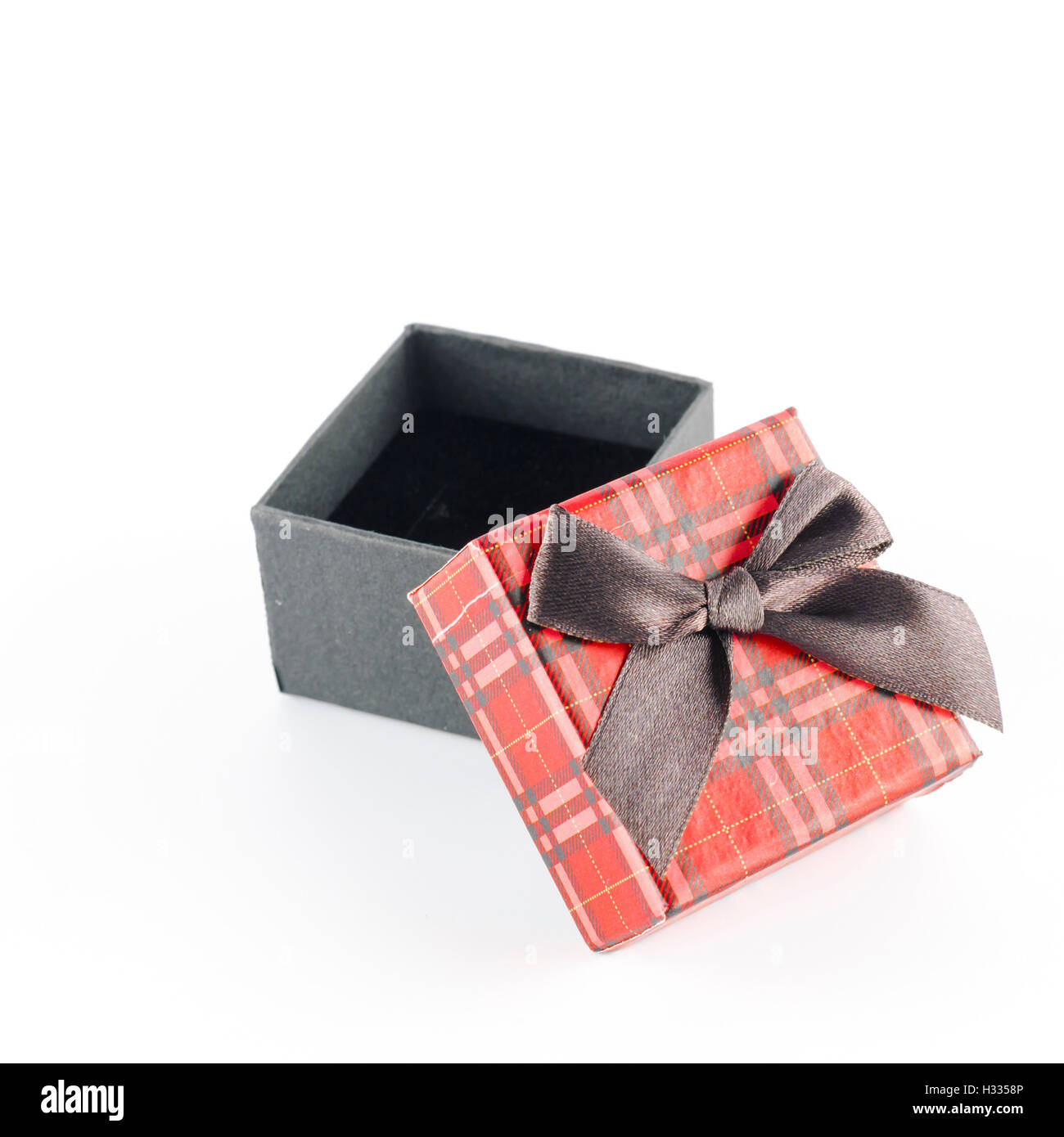 Gift boxes tag on Cut Out Stock Images & Pictures - Alamy