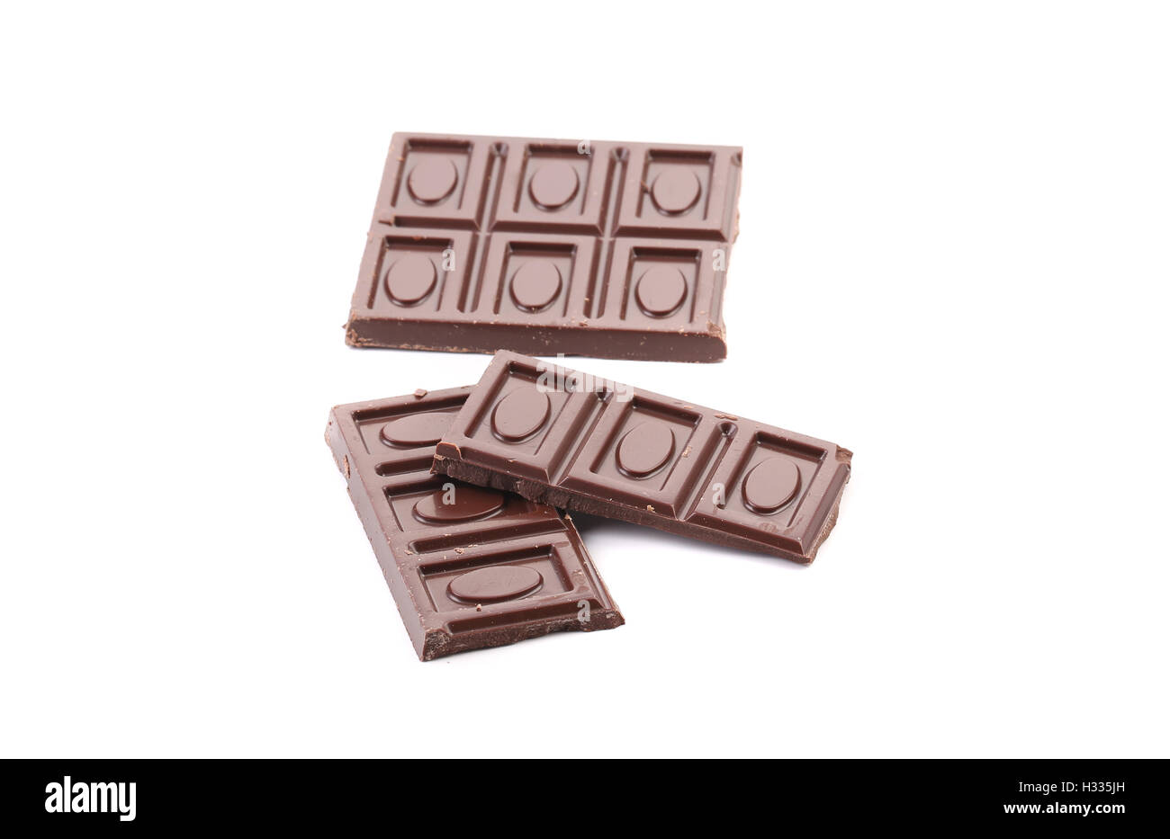 Close up of chocolate bars Stock Photo - Alamy