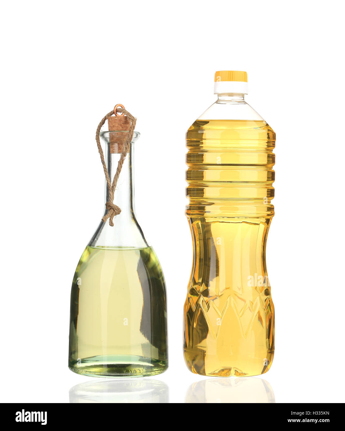 Small bottles of olive oil Stock Photo - Alamy