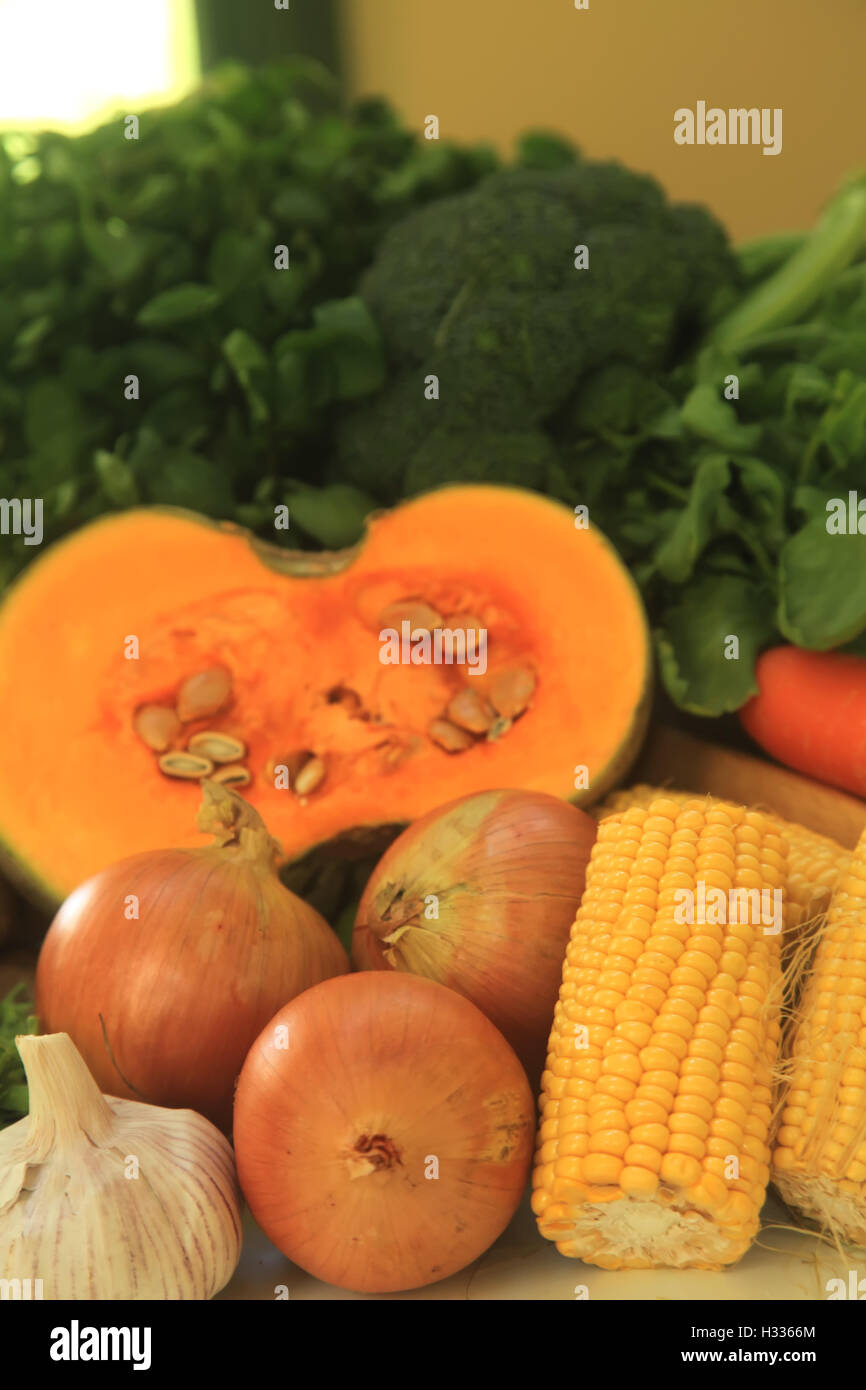 Large Variety of Vegetables Stock Photo - Alamy