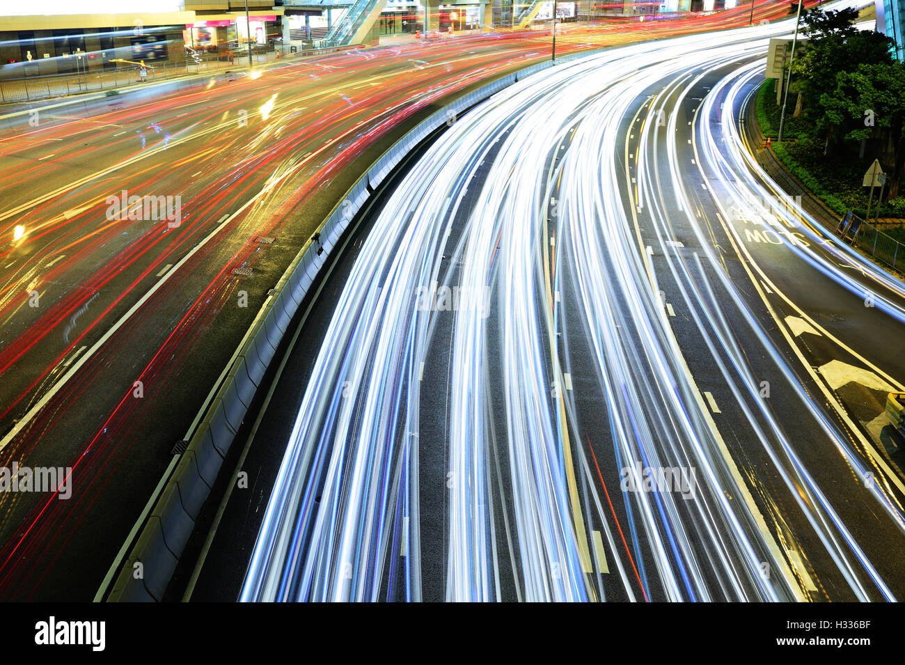 Traffic and road transport system and expressway hi-res stock ...