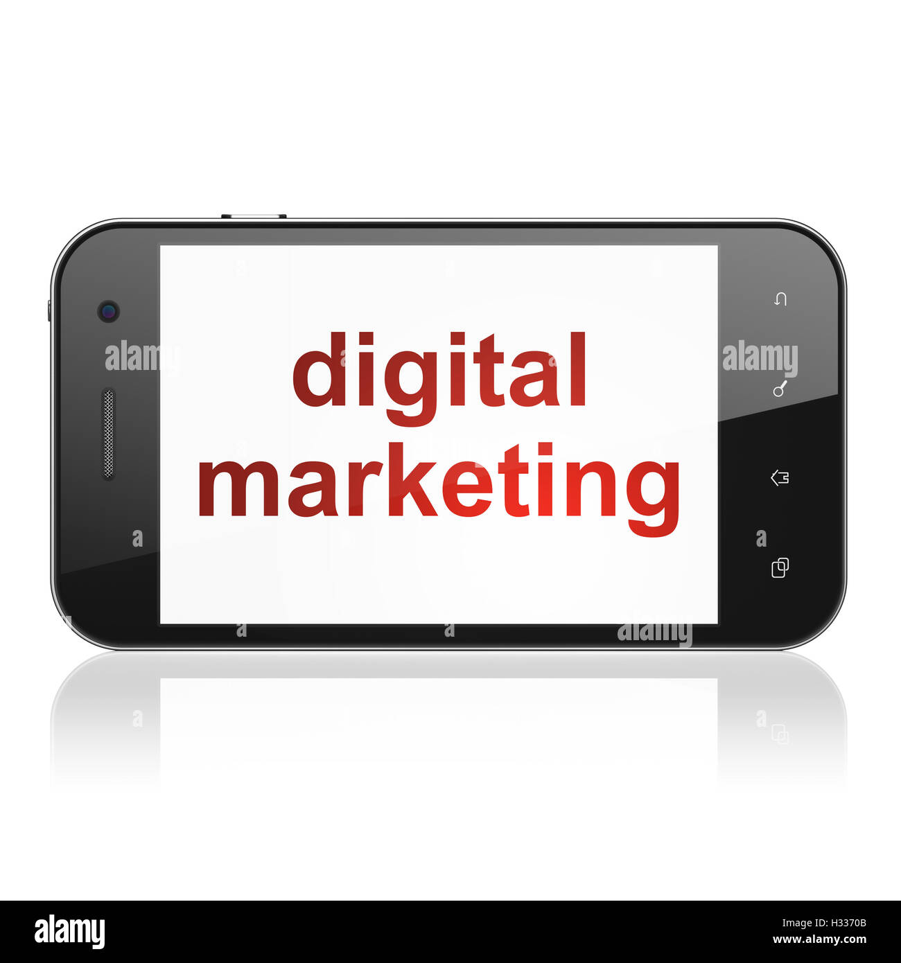 Marketing concept: Digital Marketing on smartphone Stock Photo - Alamy