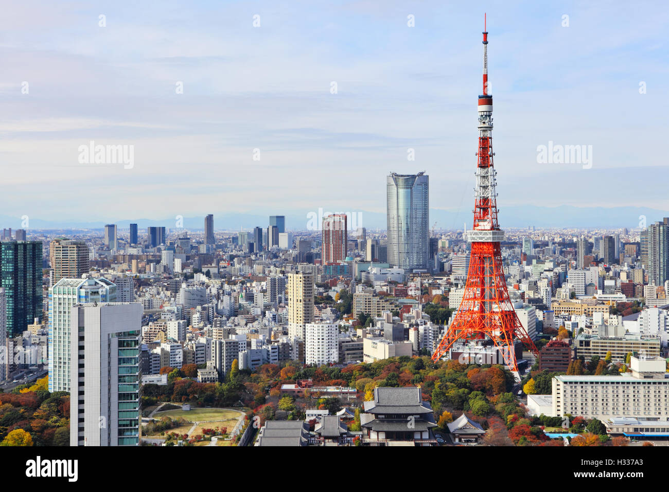 Tokyo tower block hi-res stock photography and images - Alamy