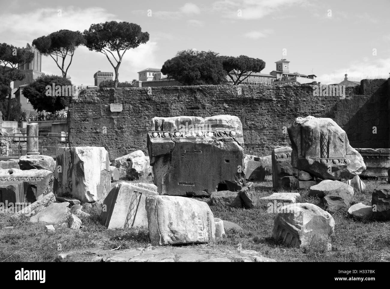 Roman forum in Rome, Italy Stock Photo - Alamy