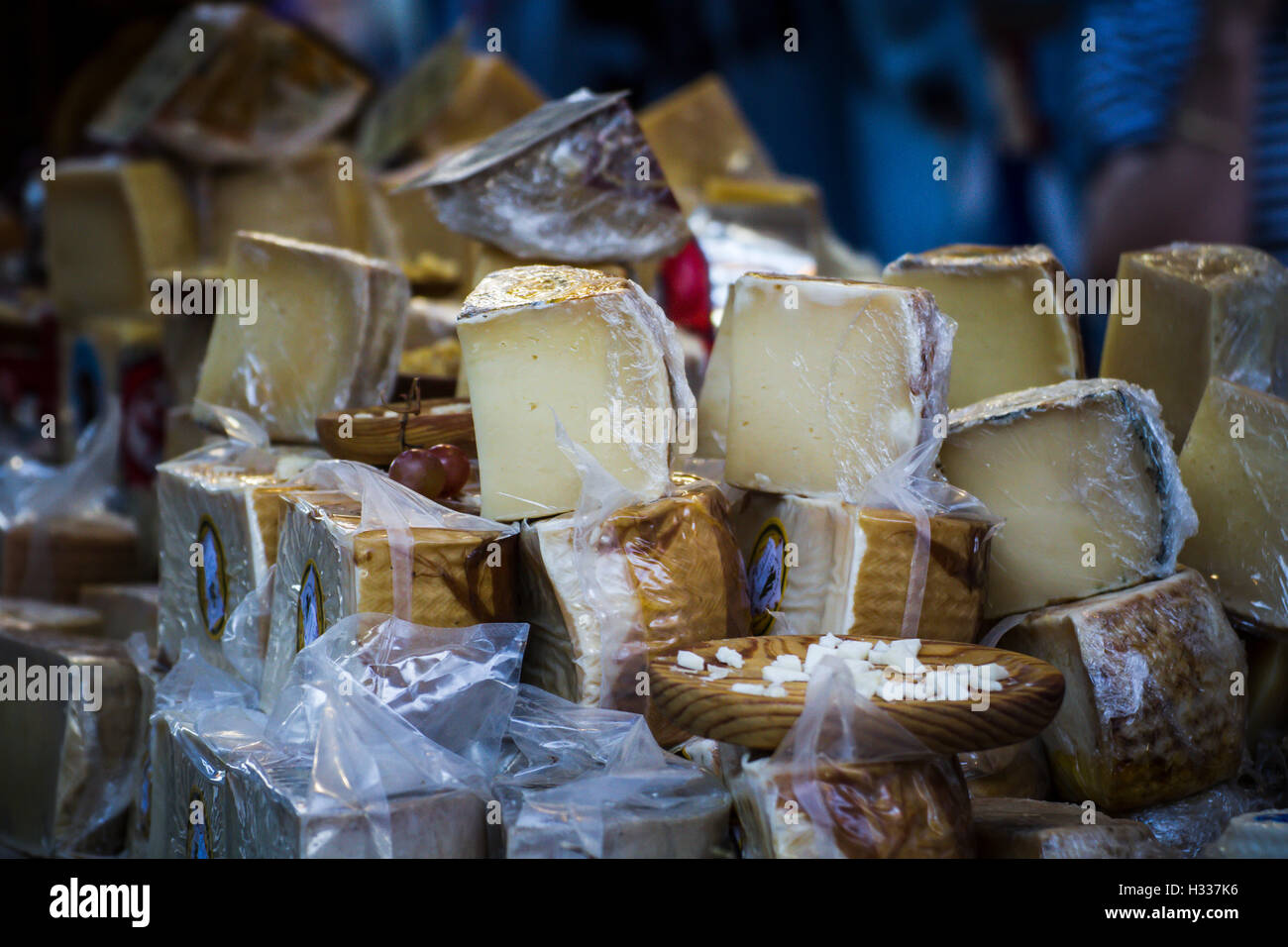 Artisan cheddar cheese white background hi-res stock photography and ...