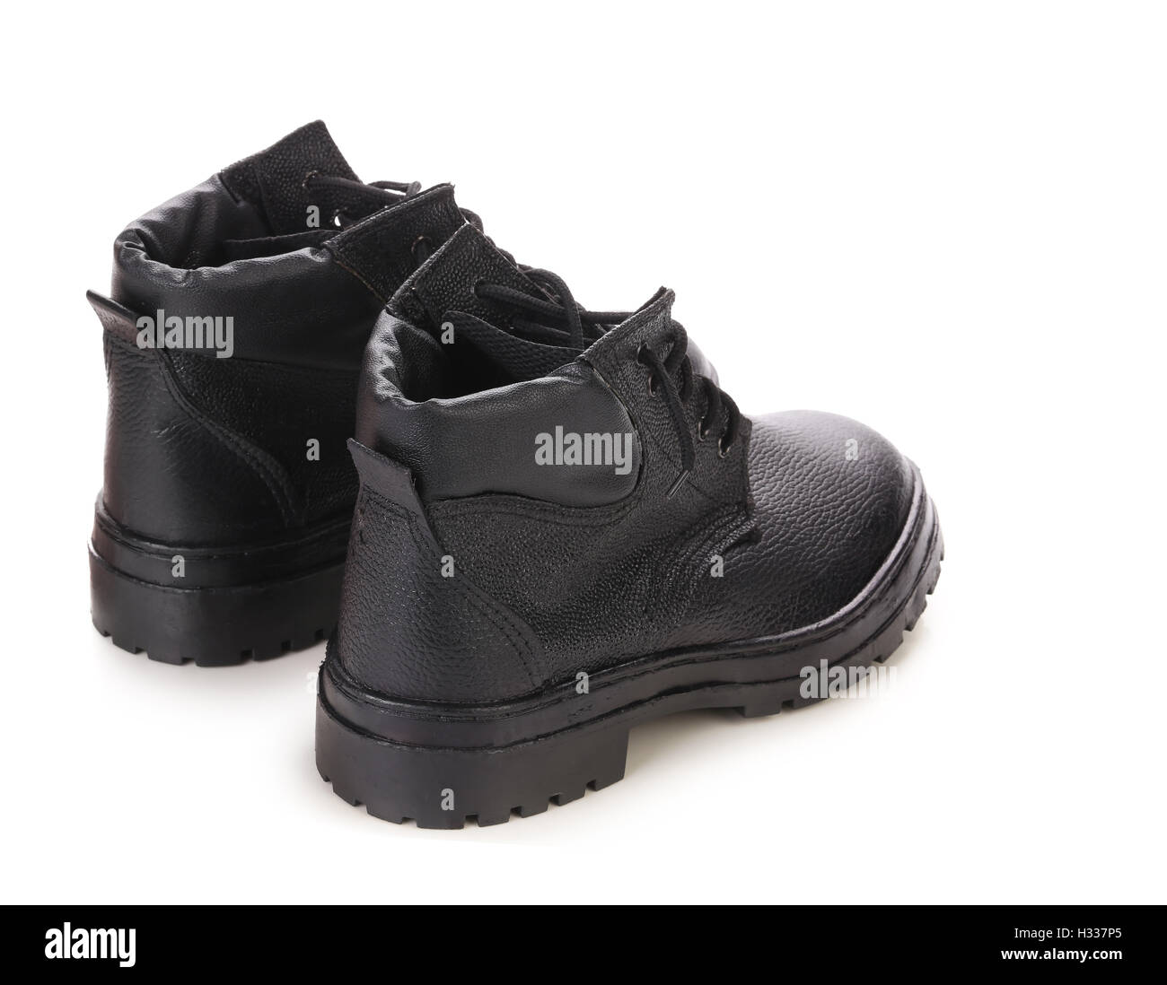 Back boot view Cut Out Stock Images & Pictures - Alamy