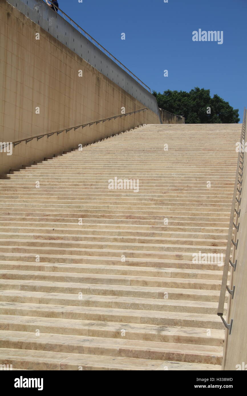 Valetta steps hi-res stock photography and images - Alamy