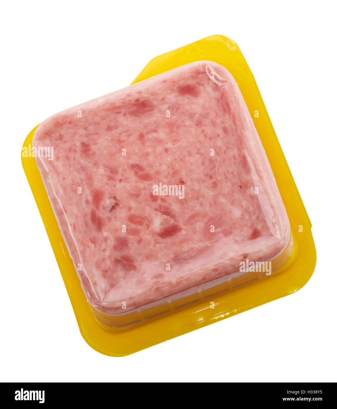 Sliced Cooked Ham In Plastic Package Stock Photo - Alamy