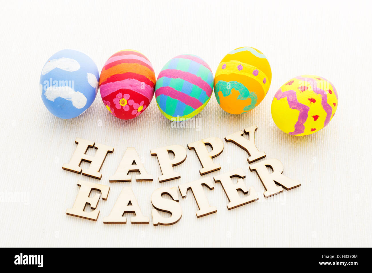 Colourful easter egg Stock Photo - Alamy