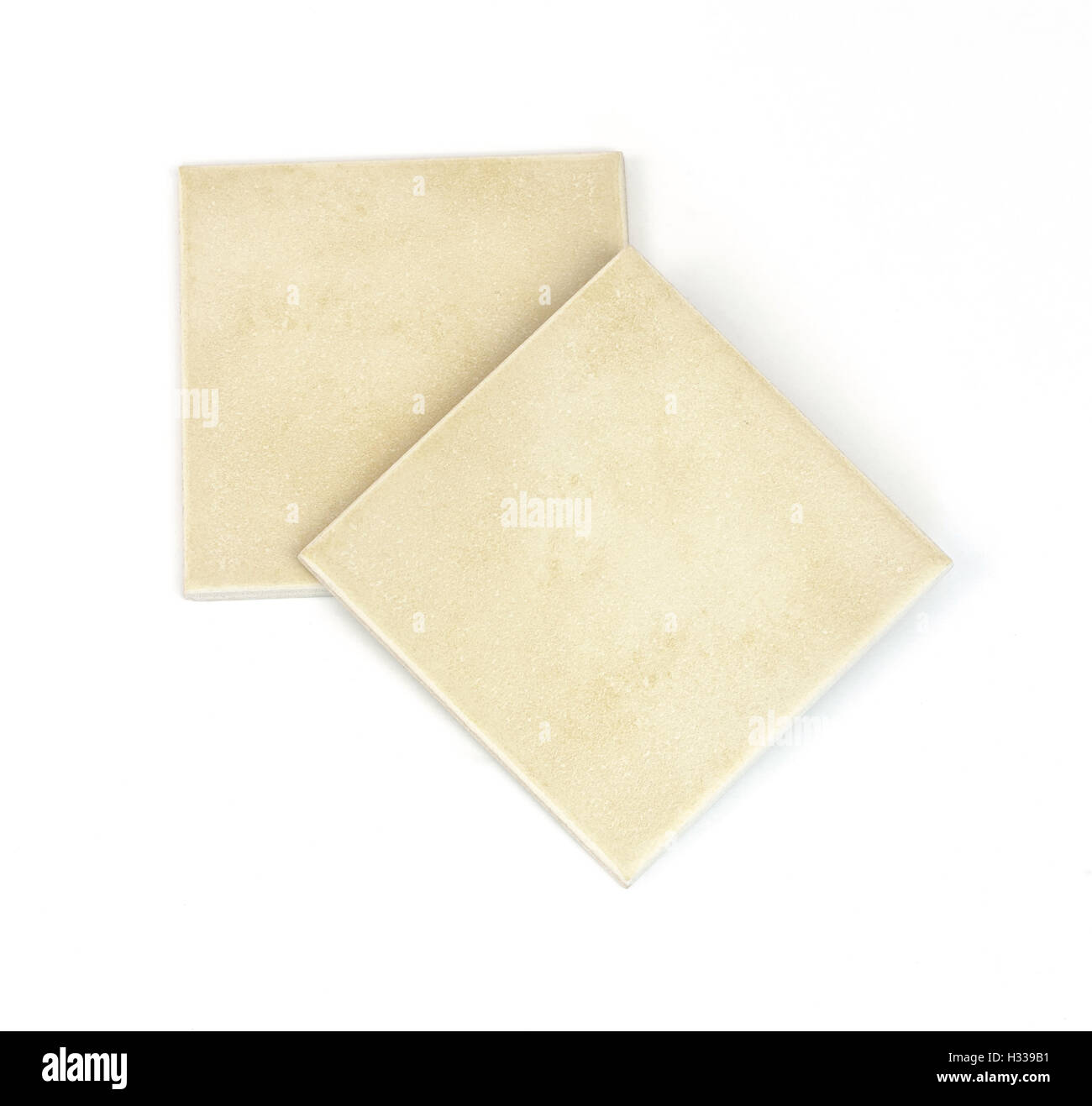 Two ceramic tiles Stock Photo - Alamy