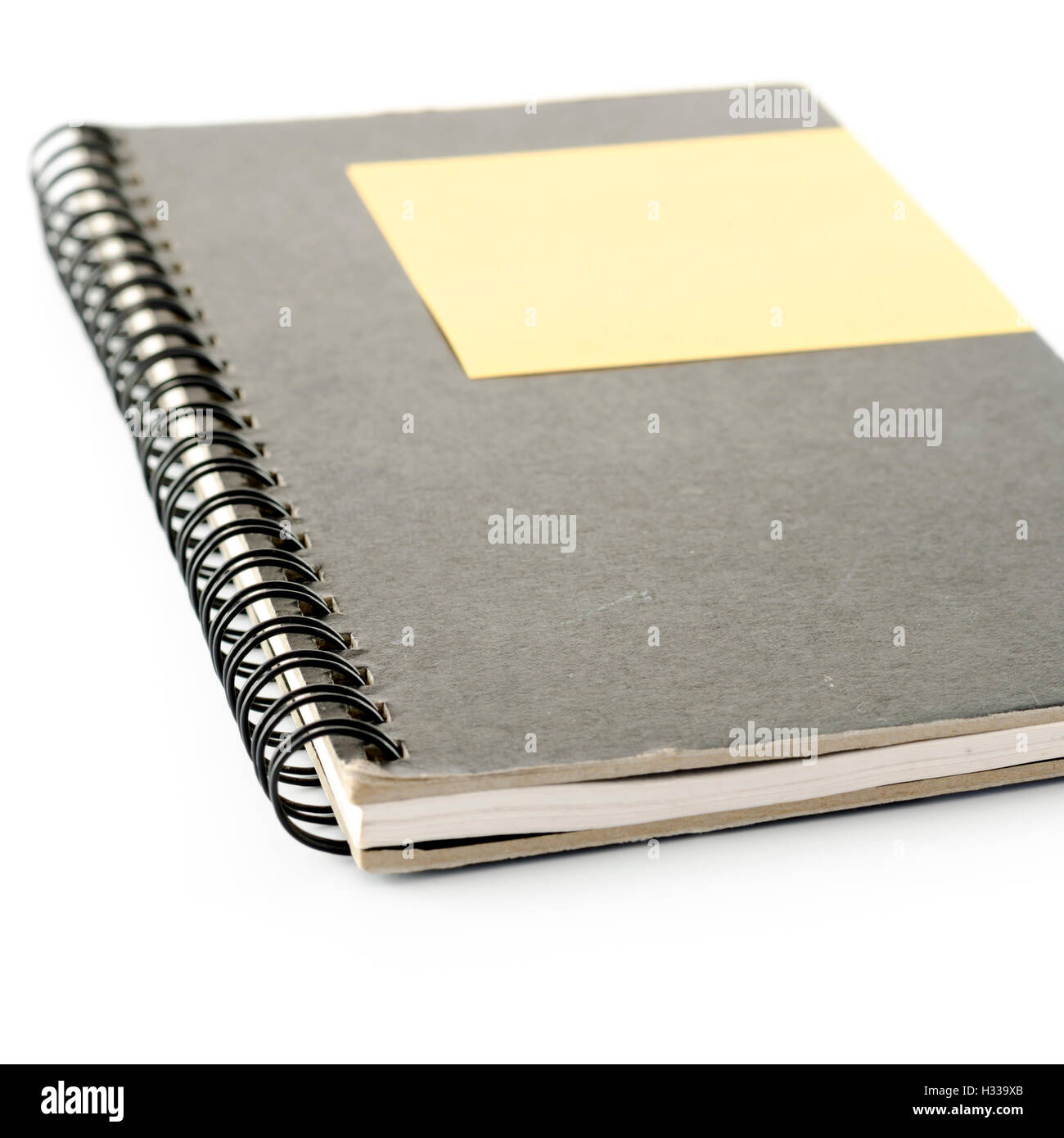 notebook and post it Stock Photo - Alamy
