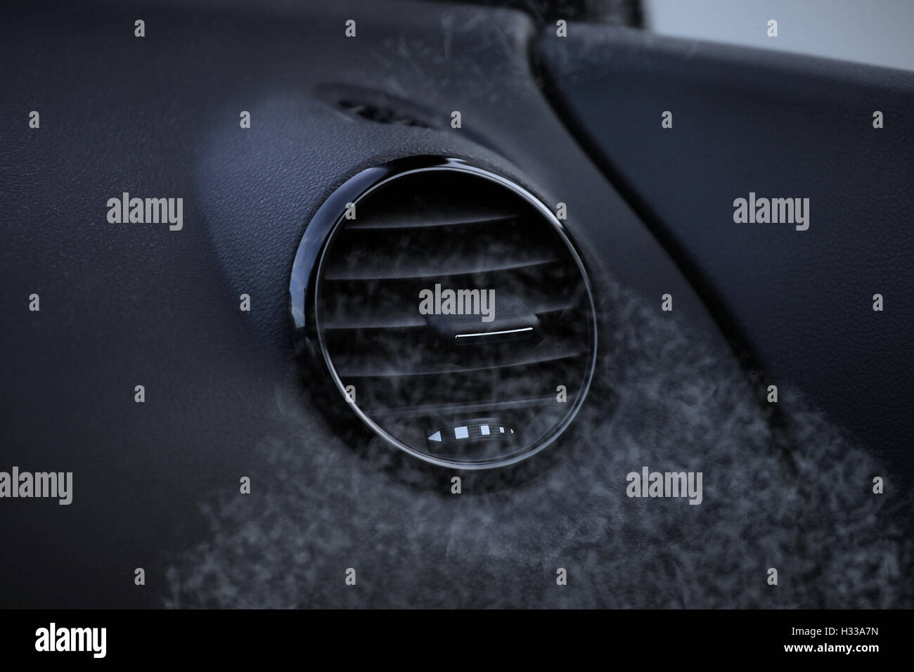 Details of air conditioning in modern car Stock Photo - Alamy