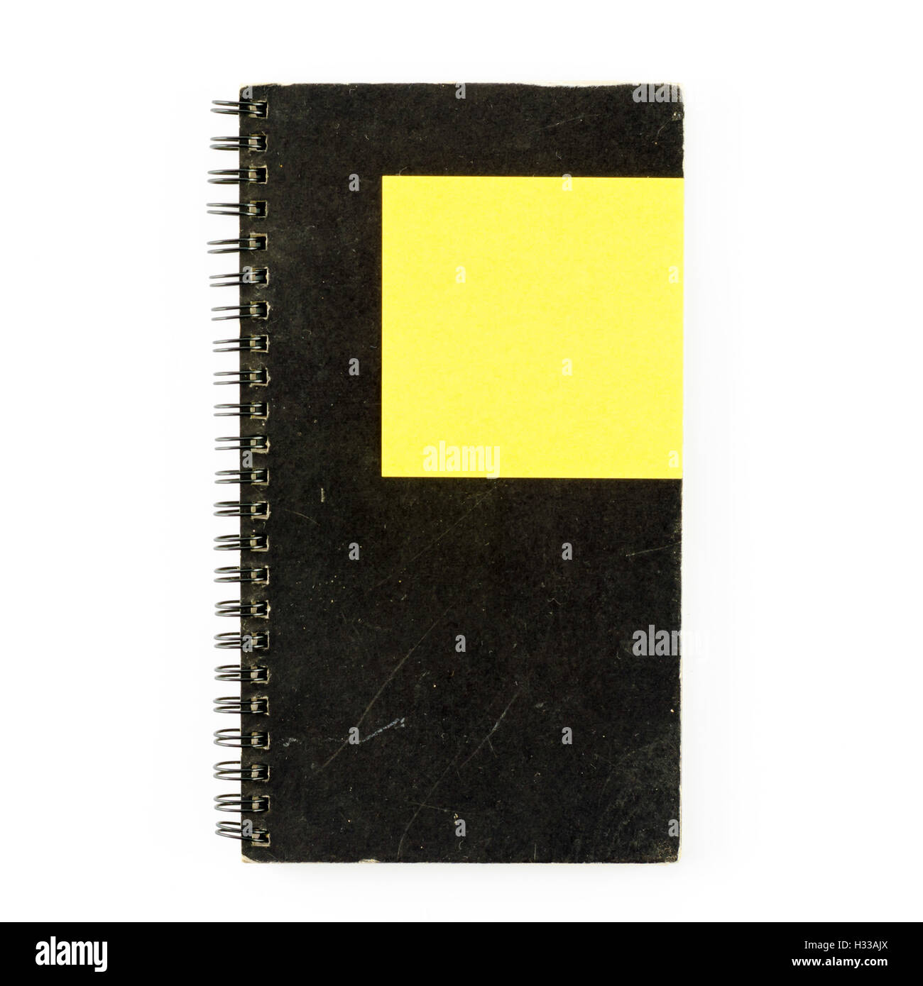 notebook and post it Stock Photo - Alamy