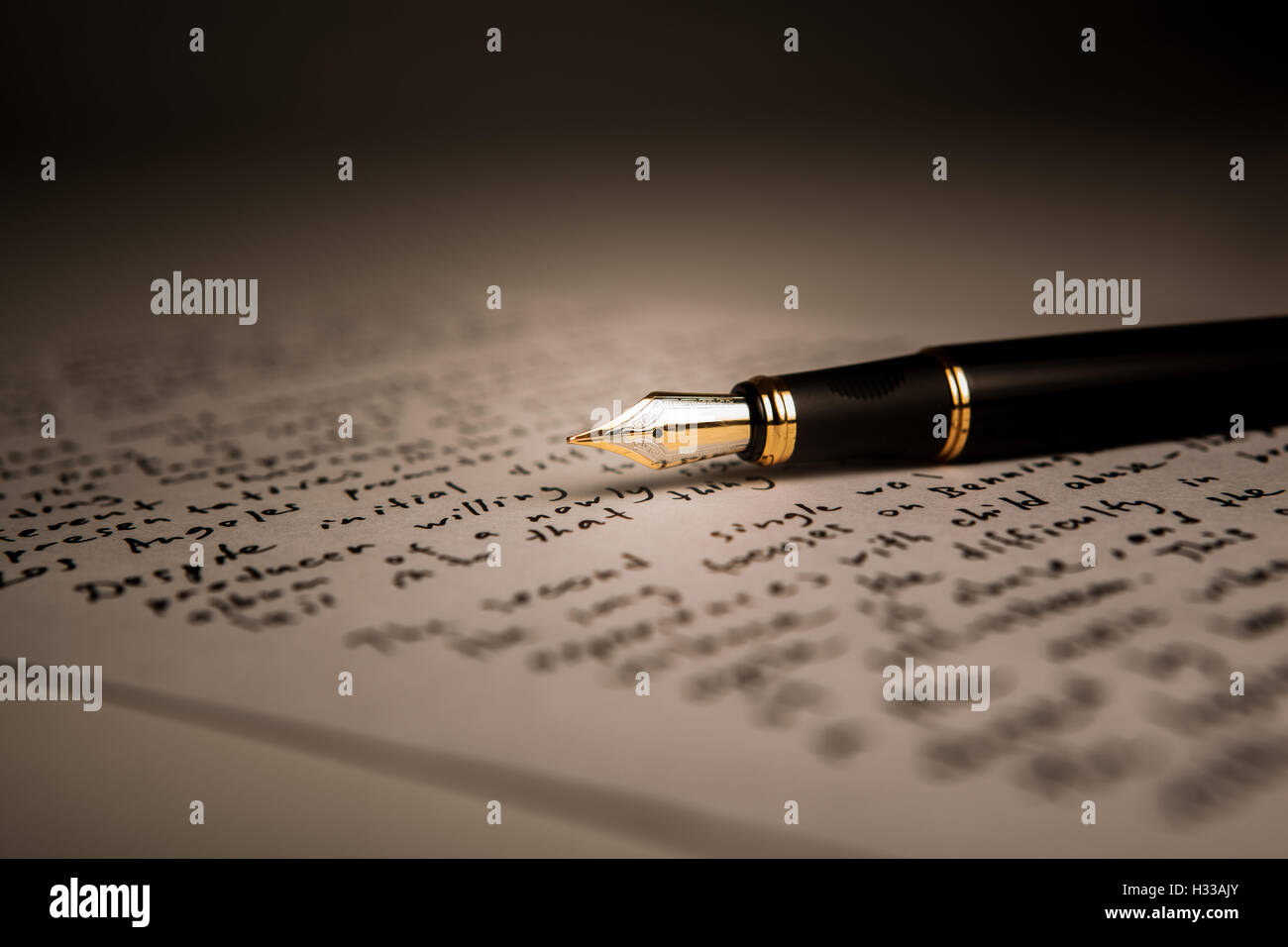 Pen literature hi-res stock photography and images - Alamy