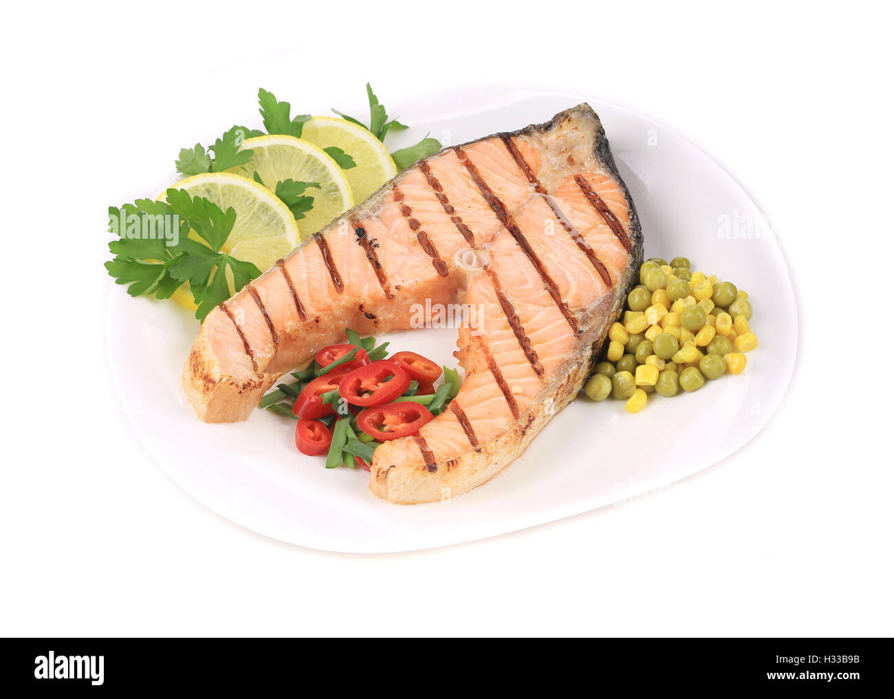 Filler of salmon hi-res stock photography and images - Alamy