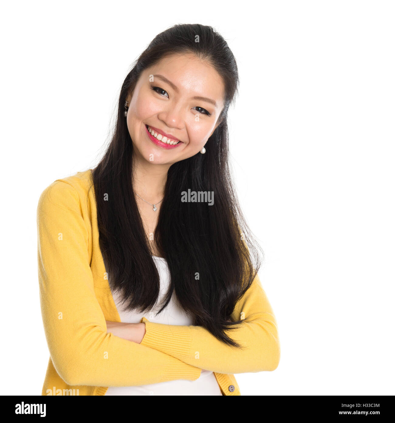 Asian female portrait Stock Photo - Alamy