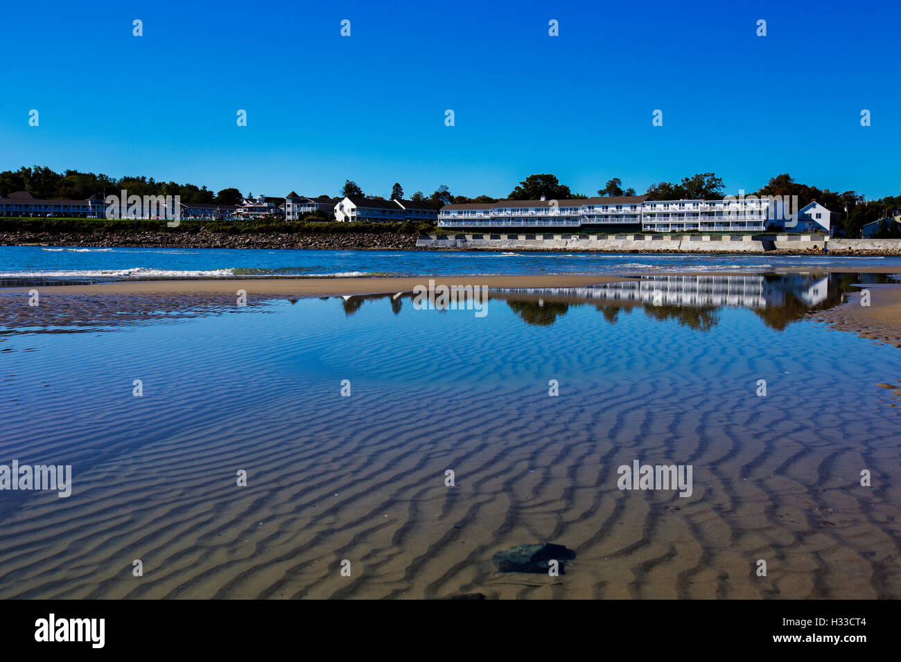 Ogunquit Beach in Maine, USA Stock Photo - Alamy
