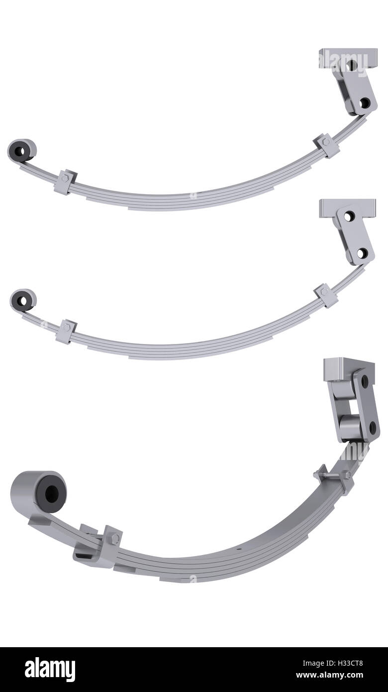 Collection of automobile springs Stock Photo - Alamy