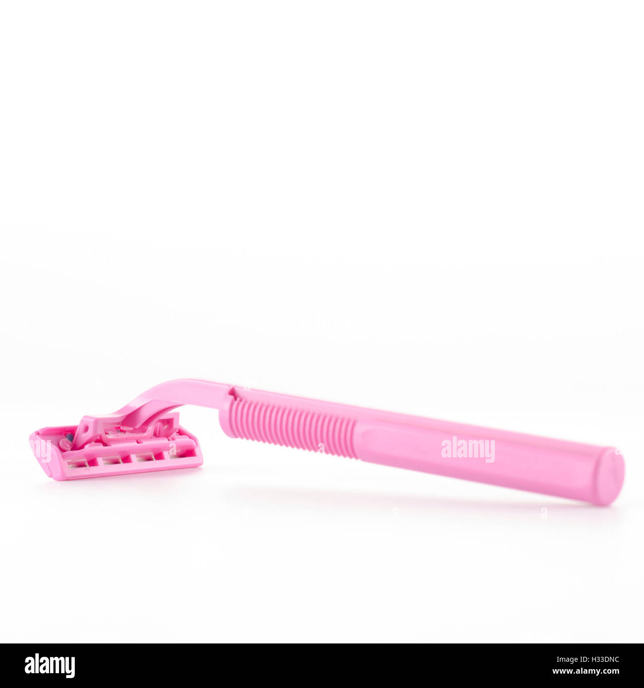 pink disposable shaving Stock Photo - Alamy