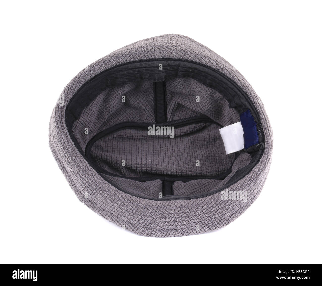 Black textile hat Stock Photo - Alamy