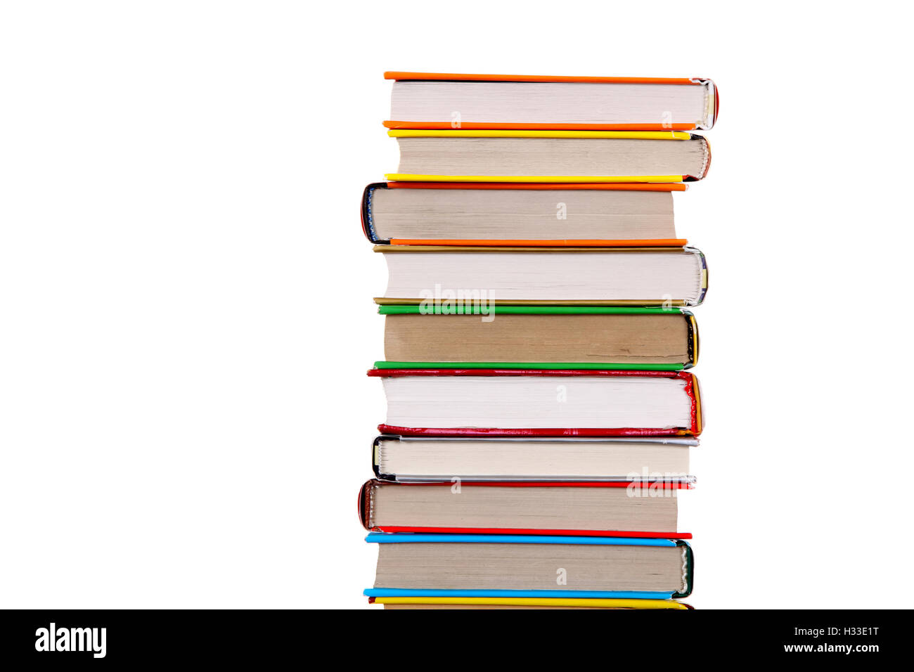 Pile of the Books Stock Photo - Alamy