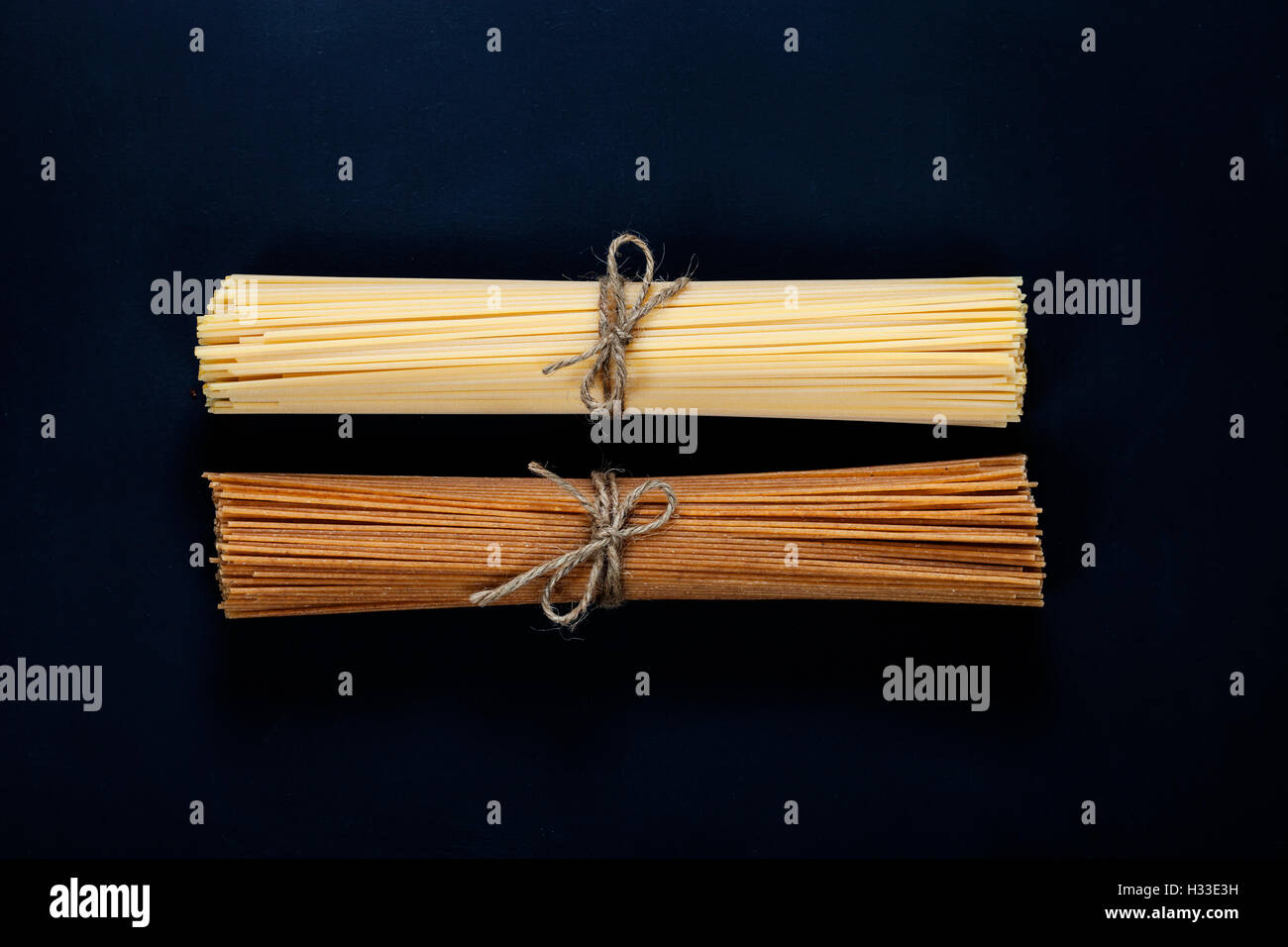 Bunches of spaghetti Stock Photo - Alamy