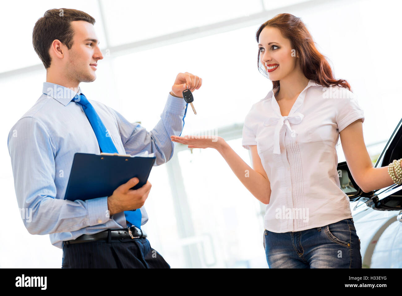 buying a new car Stock Photo - Alamy