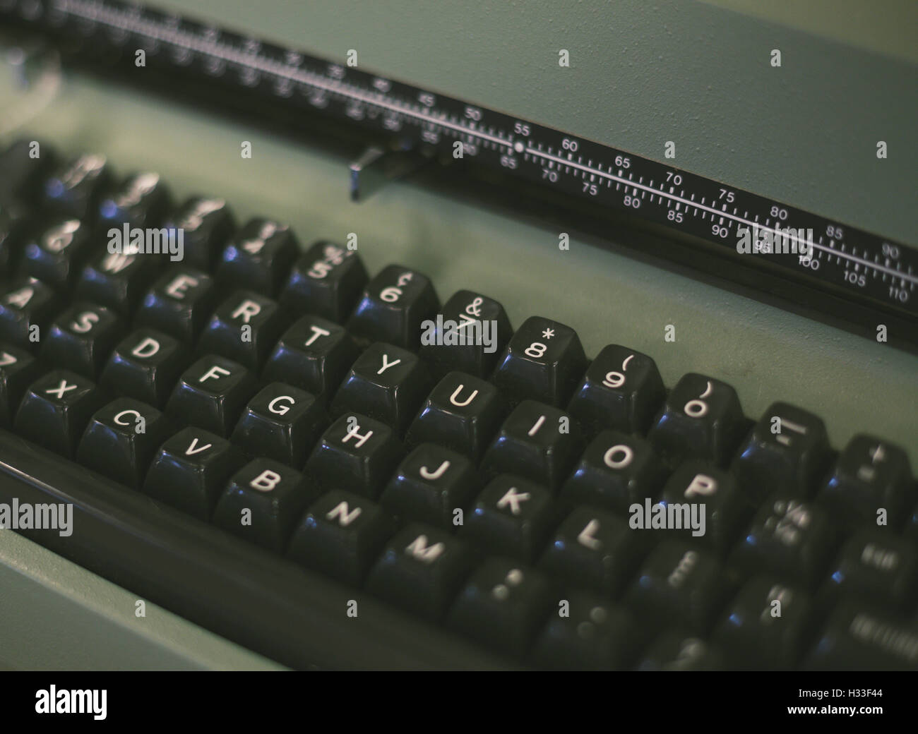 Vintage typwriter keyboard Stock Photo - Alamy