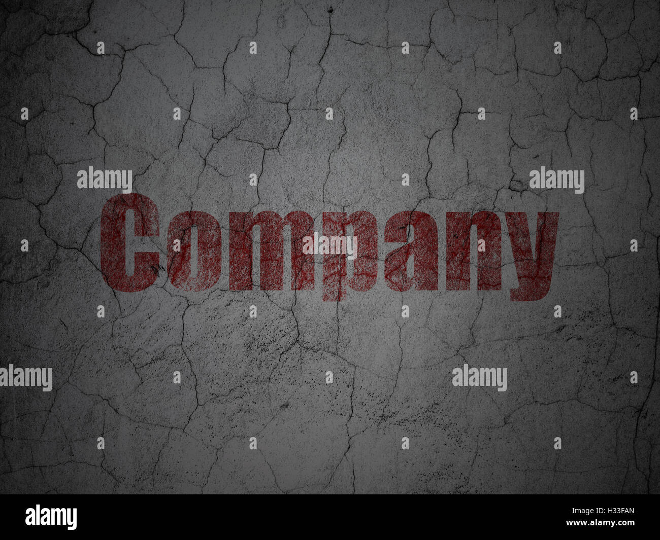 Business concept: Company on grunge wall background Stock Photo - Alamy