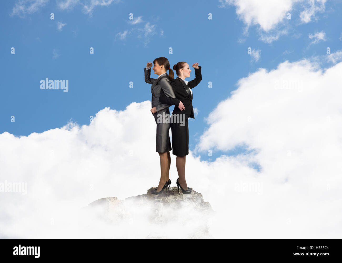 concept of a teamwork Stock Photo - Alamy