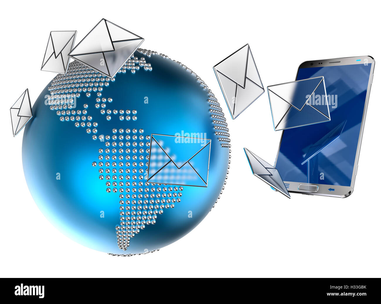 Email sent screen hi-res stock photography and images - Alamy