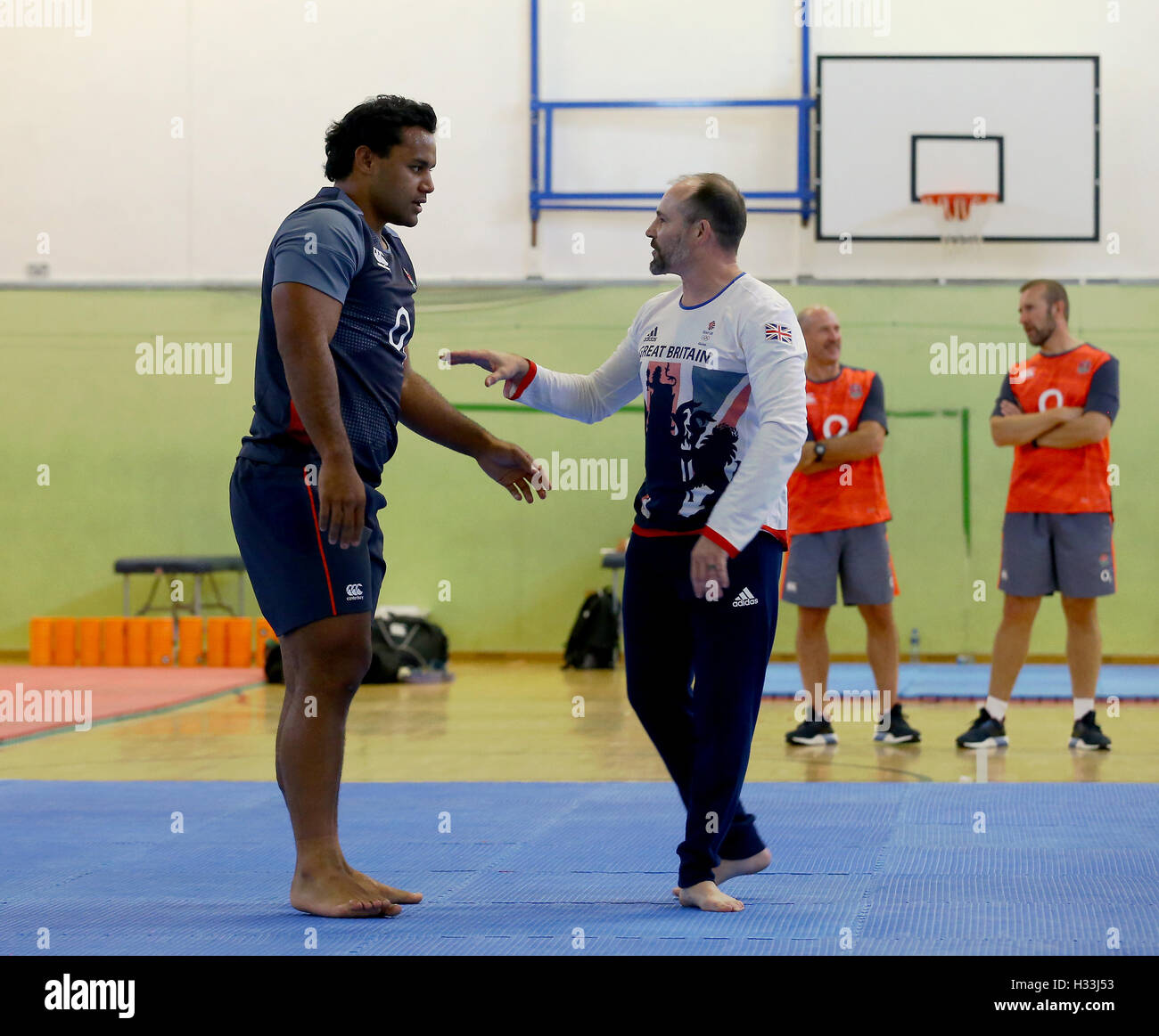 British judo coach jp bell during hi-res stock photography and images ...