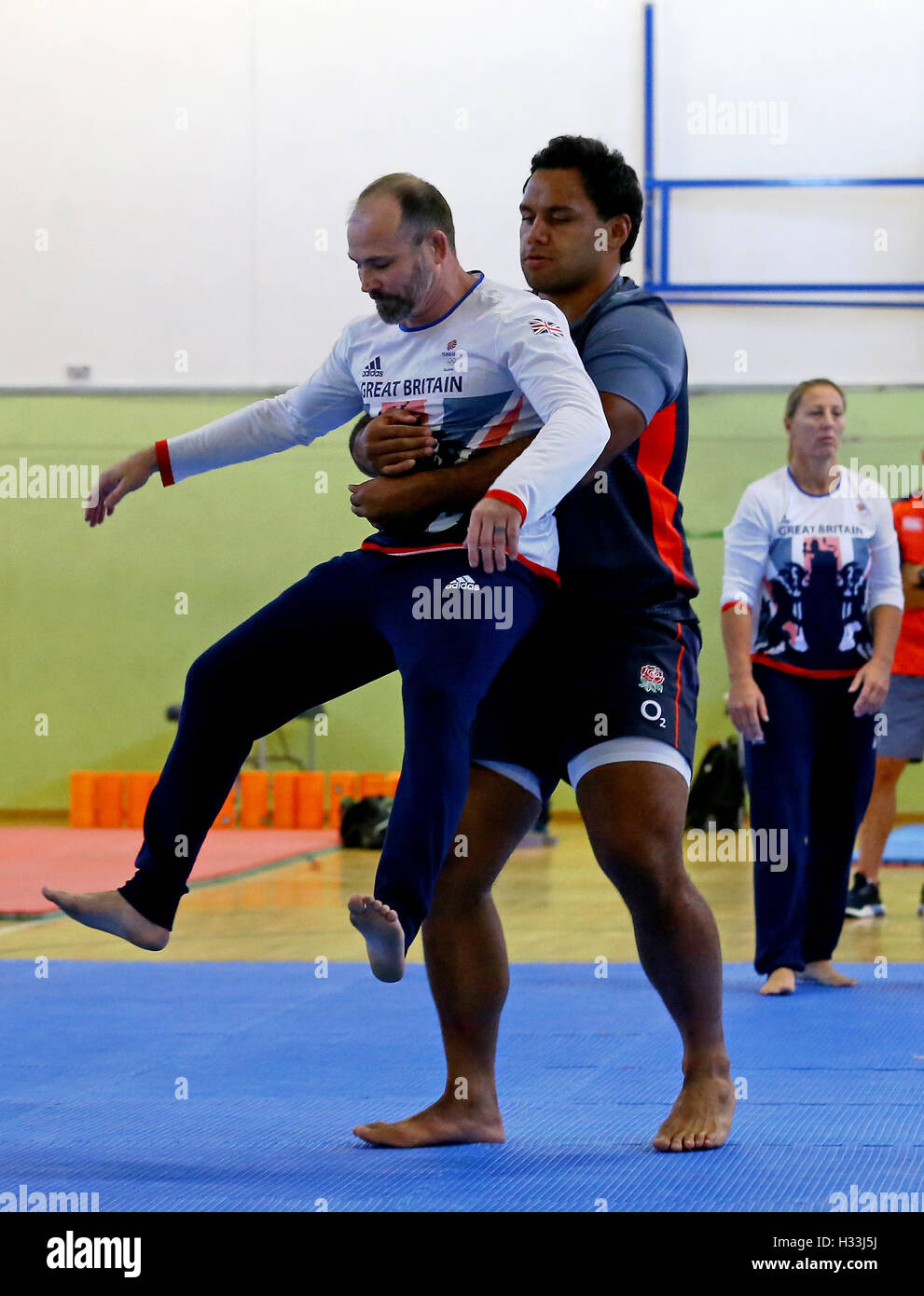 British judo coach jp bell during hi-res stock photography and images ...