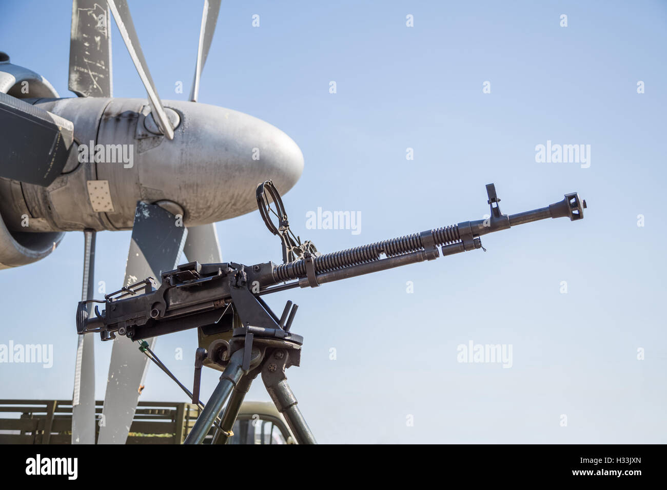 Old machine gun hi-res stock photography and images - Alamy