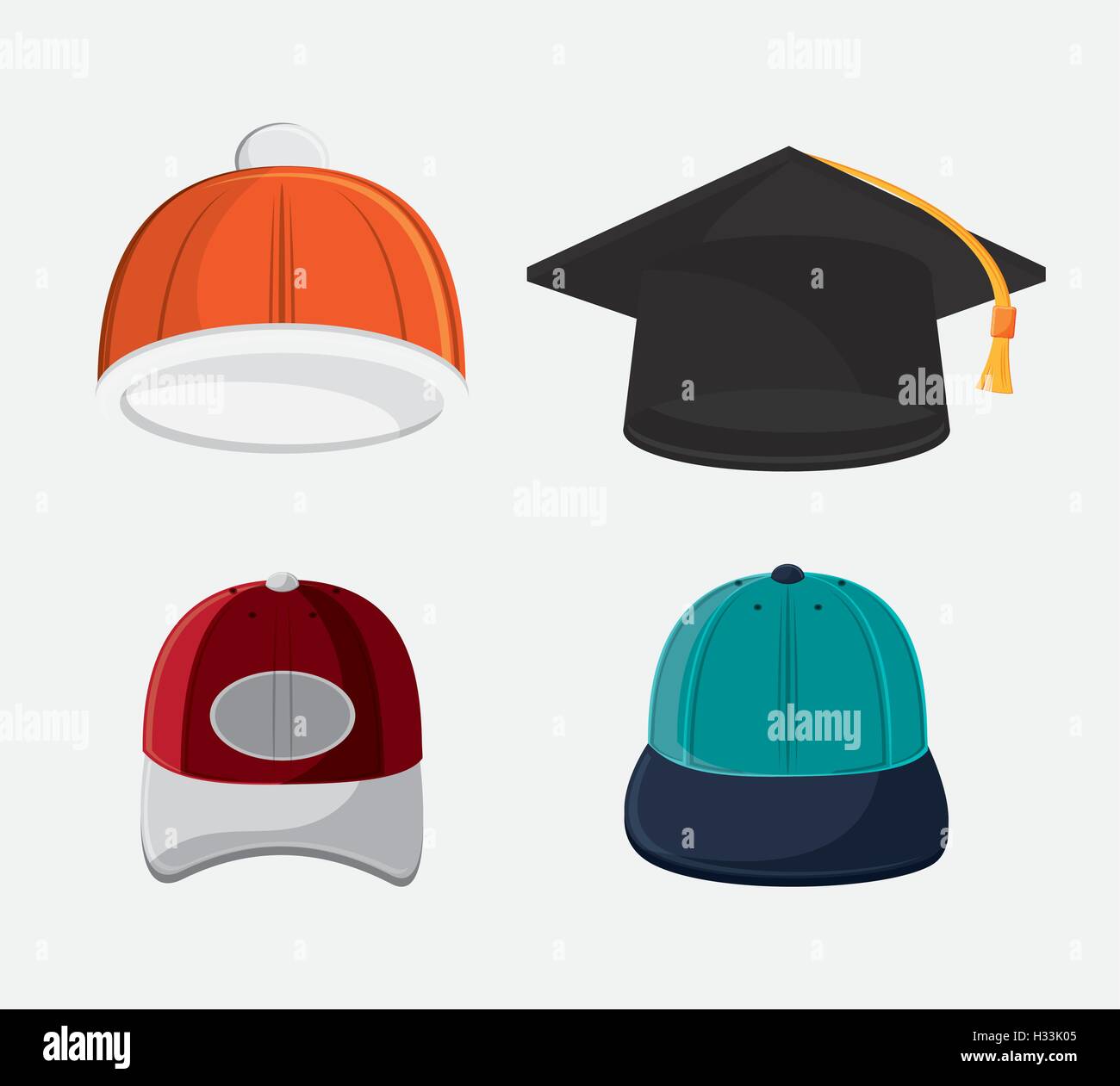 Close up graduation cap Stock Vector Images - Alamy