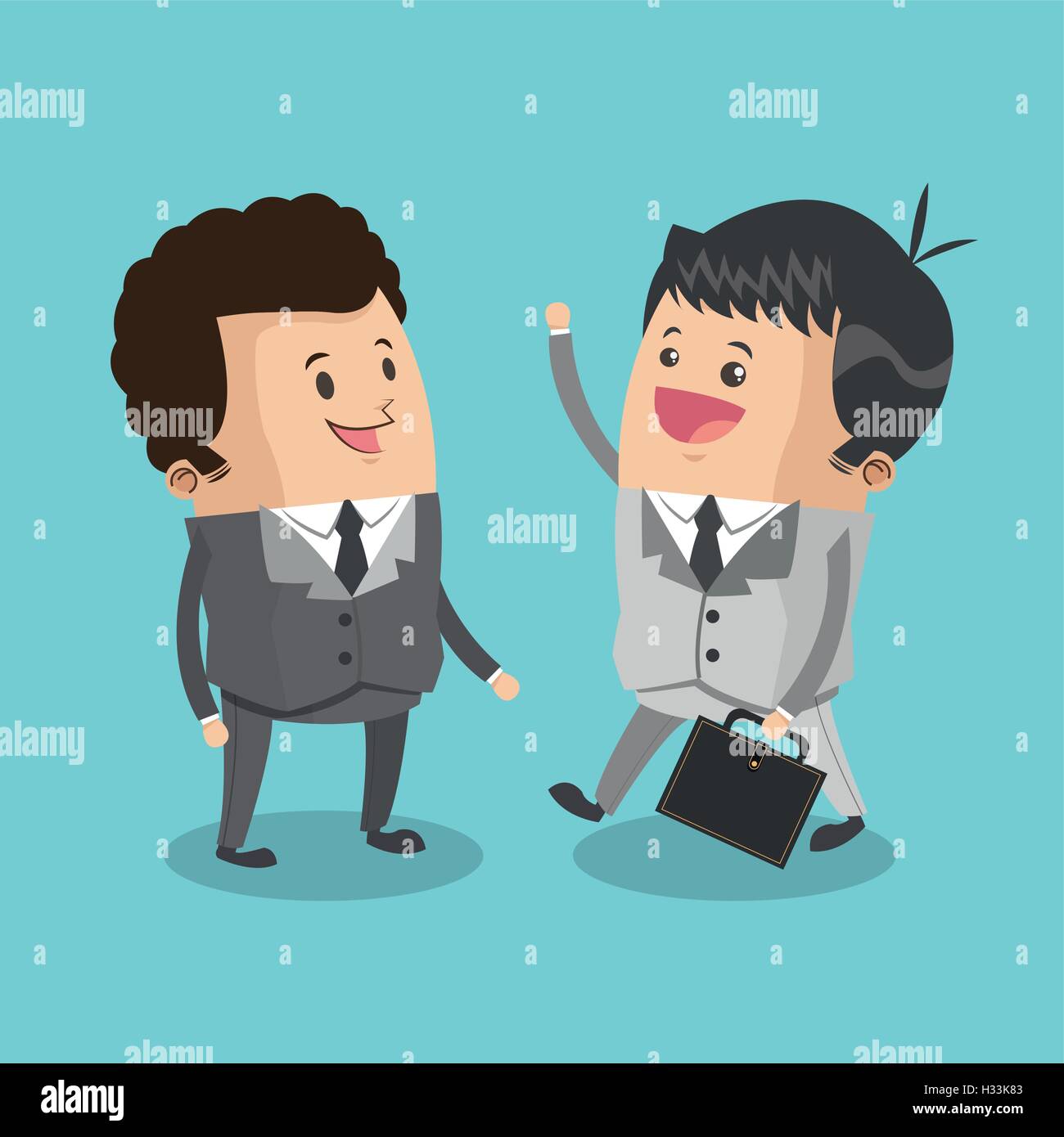 Colorful businessman cartoon design Stock Vector Image & Art - Alamy