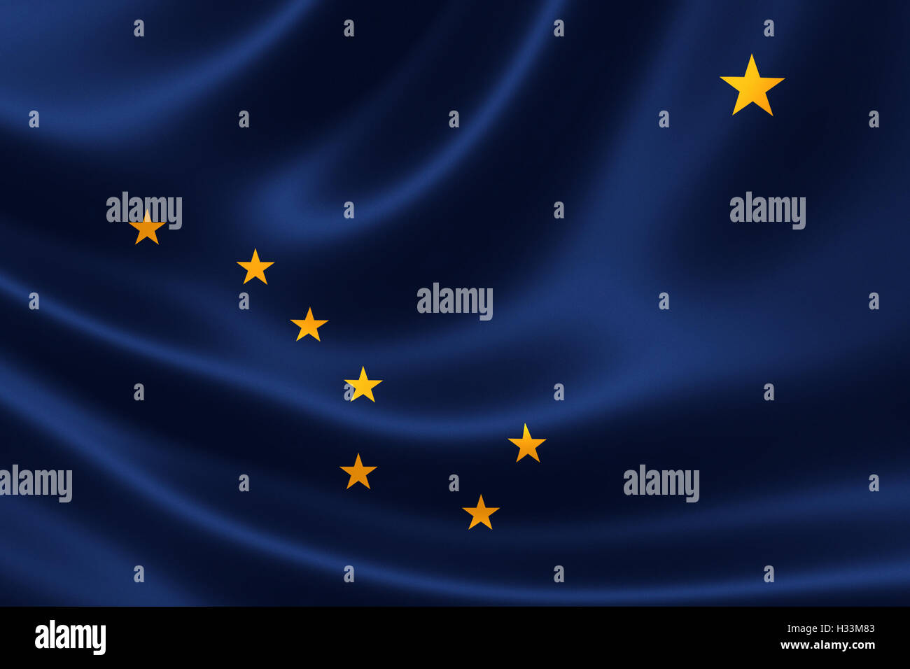 Flag of alaska hi-res stock photography and images - Alamy