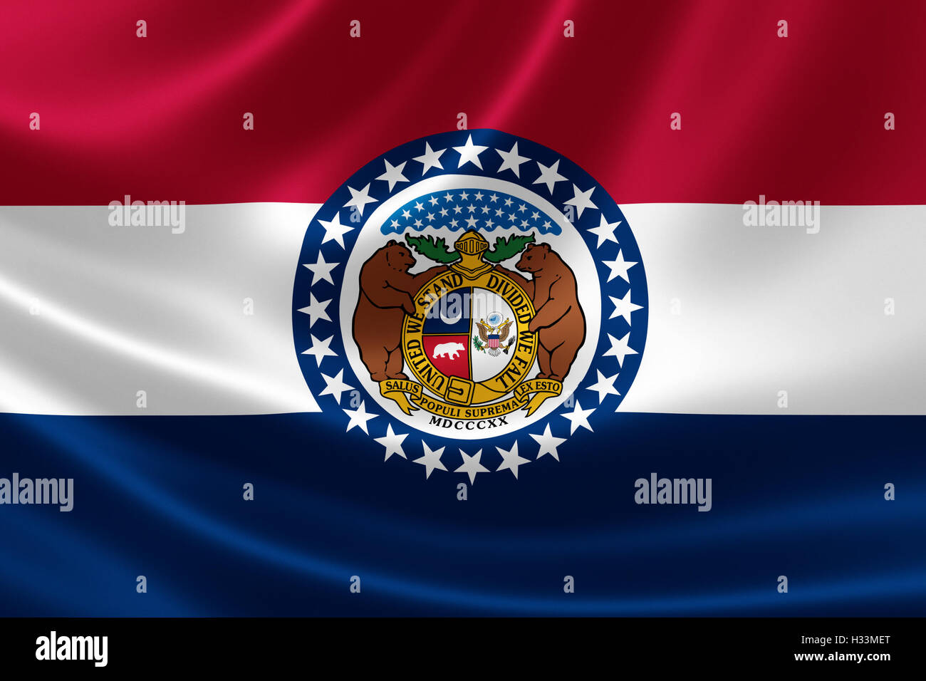 Missouri flag hi-res stock photography and images - Alamy