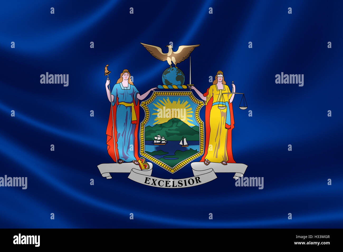 Official New York Flag