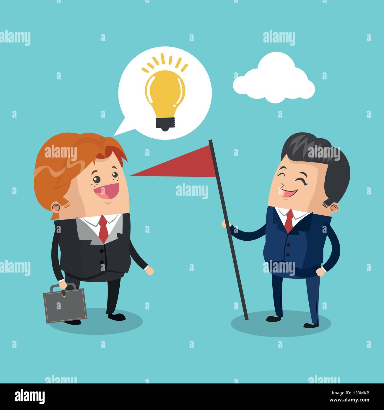 Colorful businessman cartoon design Stock Vector Image & Art - Alamy