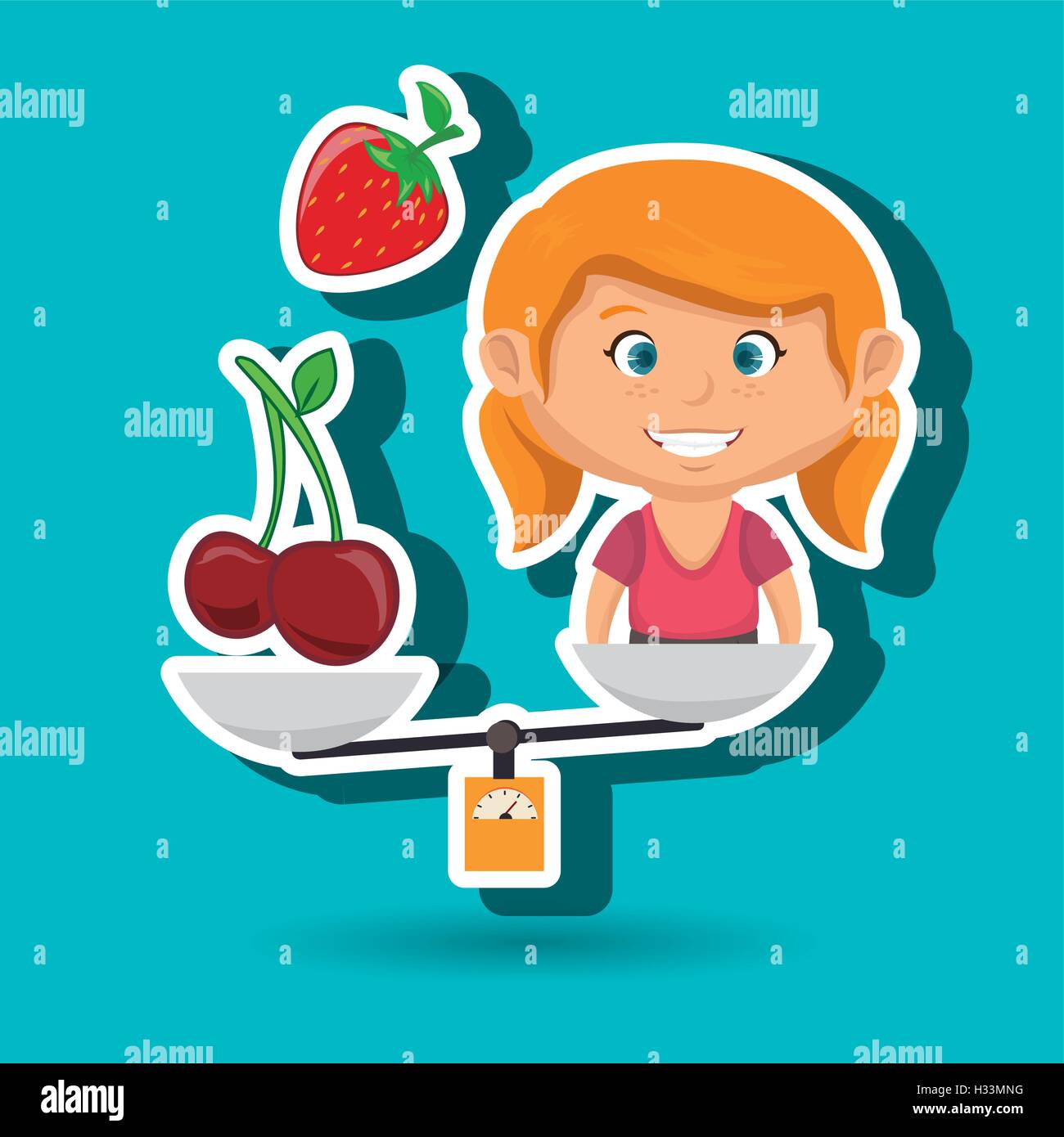 Strawberry Blonde Stock Vector Images - Alamy