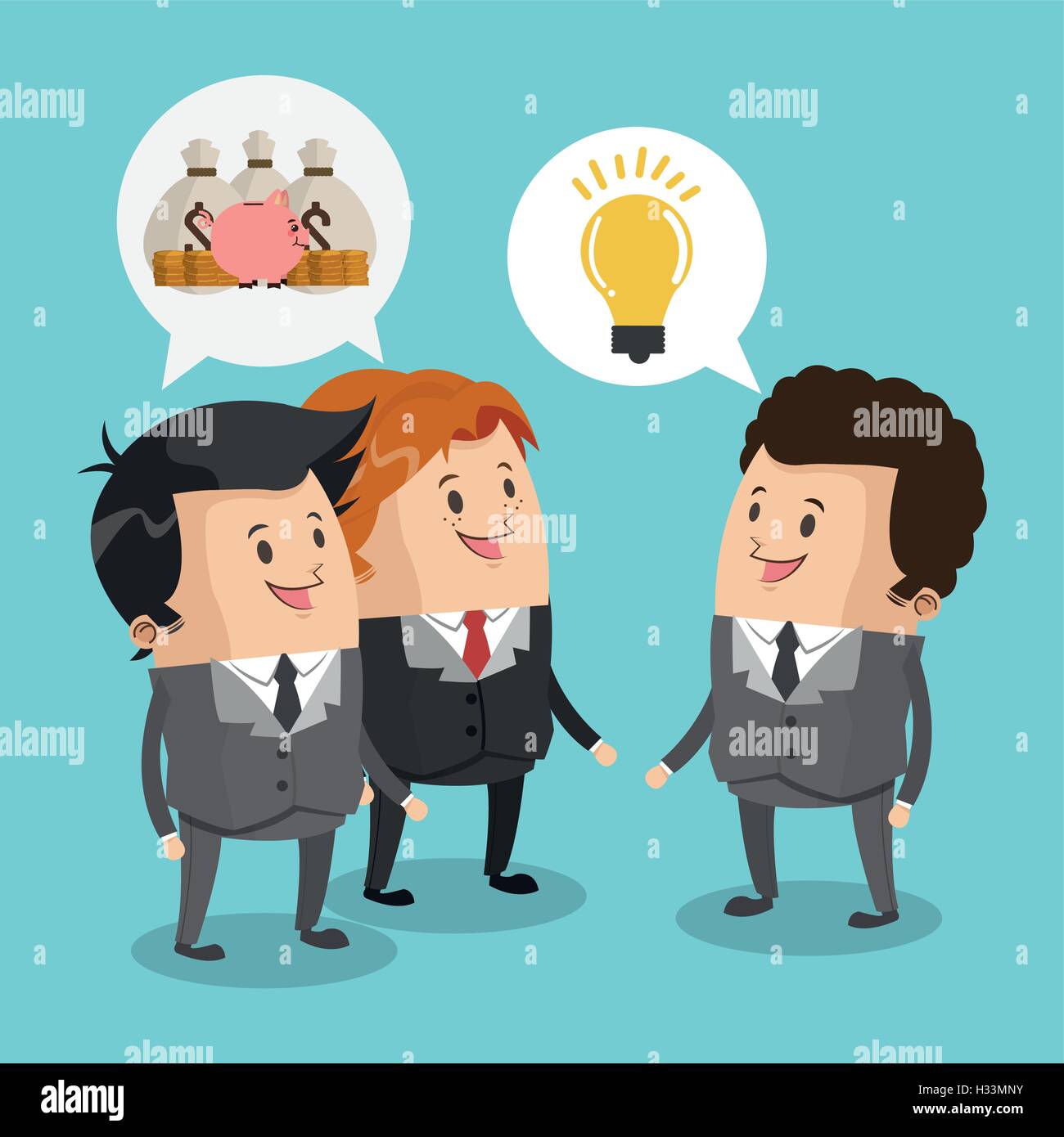 Colorful businessman cartoon design Stock Vector Image & Art - Alamy