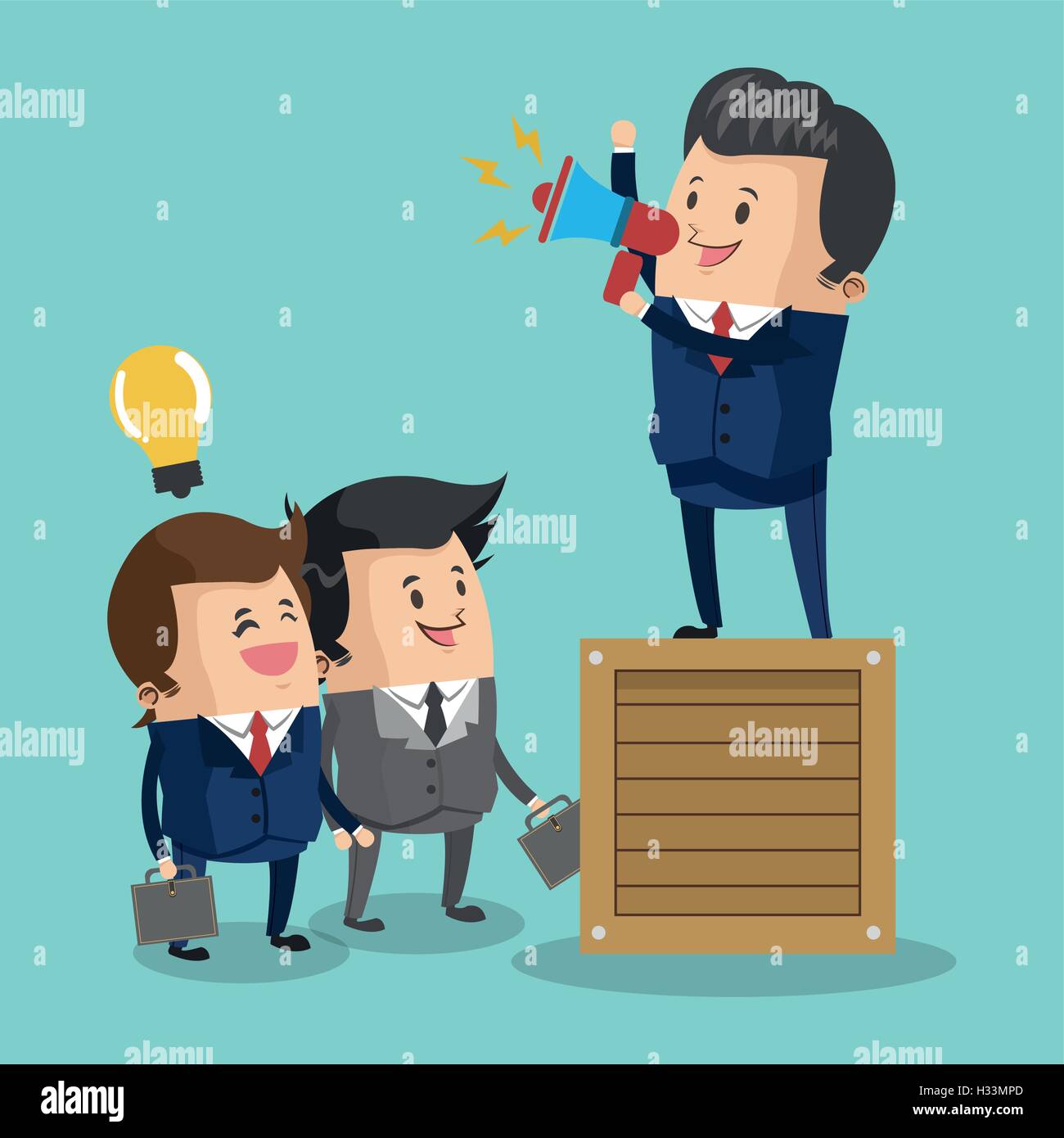 Colorful businessman cartoon design Stock Vector Image & Art - Alamy
