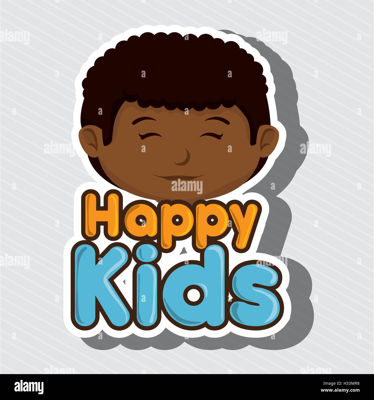 cartoon boy happy kids smile Stock Vector Image & Art - Alamy