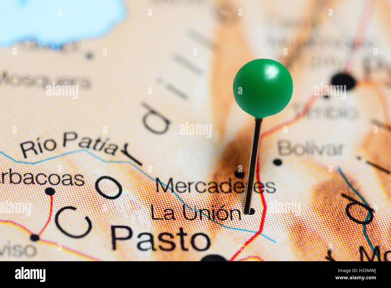 Map of la union hi-res stock photography and images - Alamy